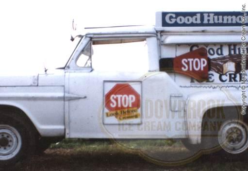 Good Humor Ice Cream Truck Decal / Sign / Sticker - STOP - LOOK BEFORE ...