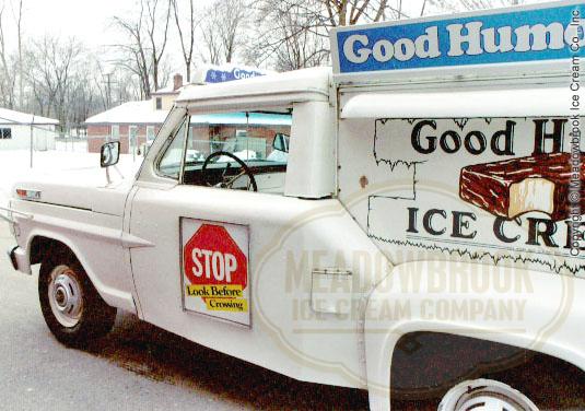 Good Humor Ice Cream Truck Decal / Sign / Sticker - STOP - LOOK BEFORE ...