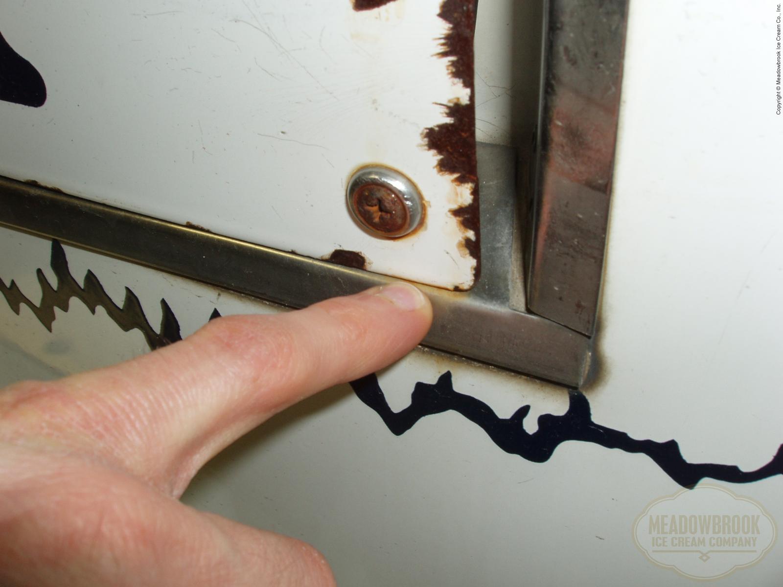 Freezer Door Hinge for F250 Conventional Good Humor Truck (Hopper ...