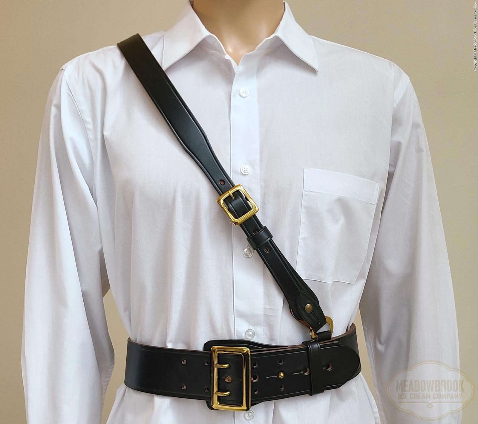 Good Humor Man Belt Set - Uniform Accessory - 36" Waist | Meadowbrook ...