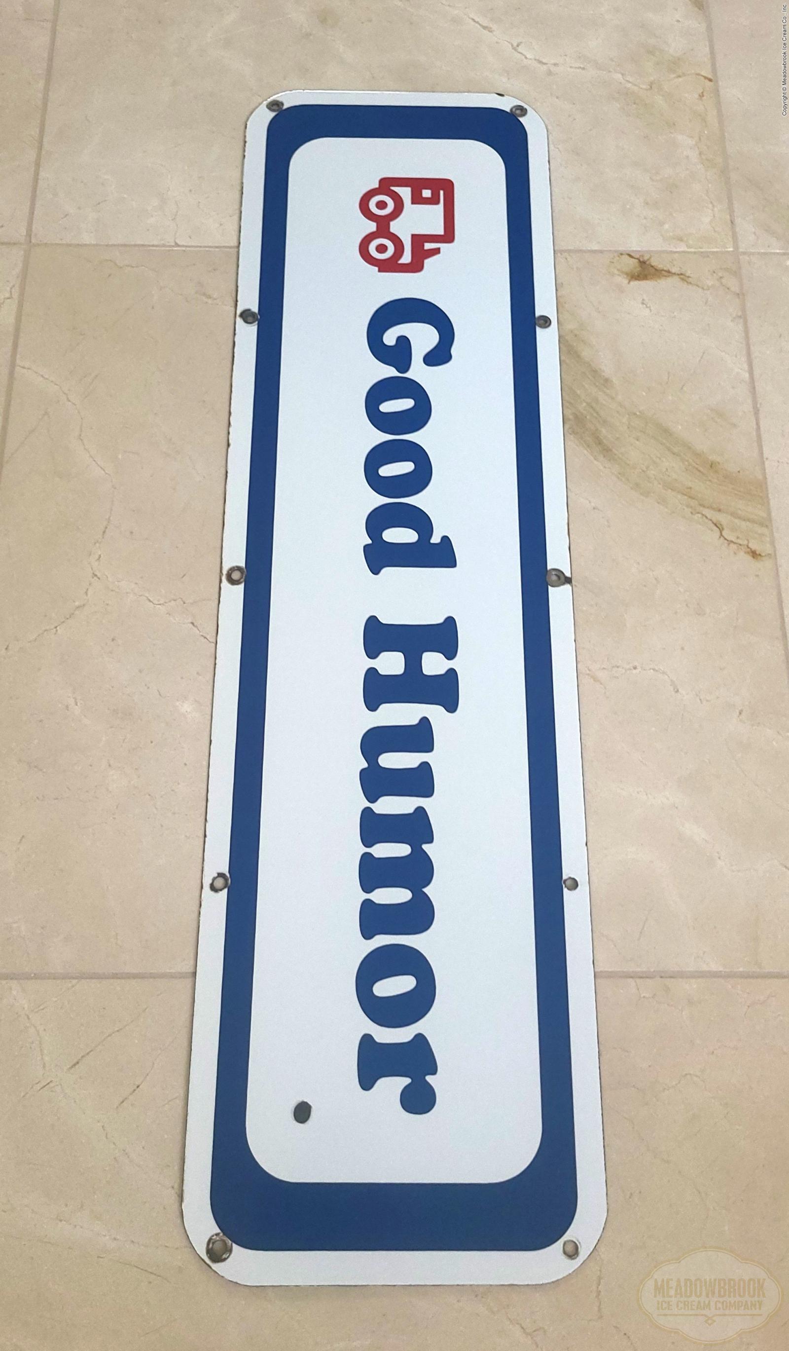 Original Good Humor Ice Cream Truck Front Porcelain Sign (B1 Condition ...