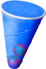 Two-Ball Screwball™ Blue Raspberry | Meadowbrook Ice Cream Co.